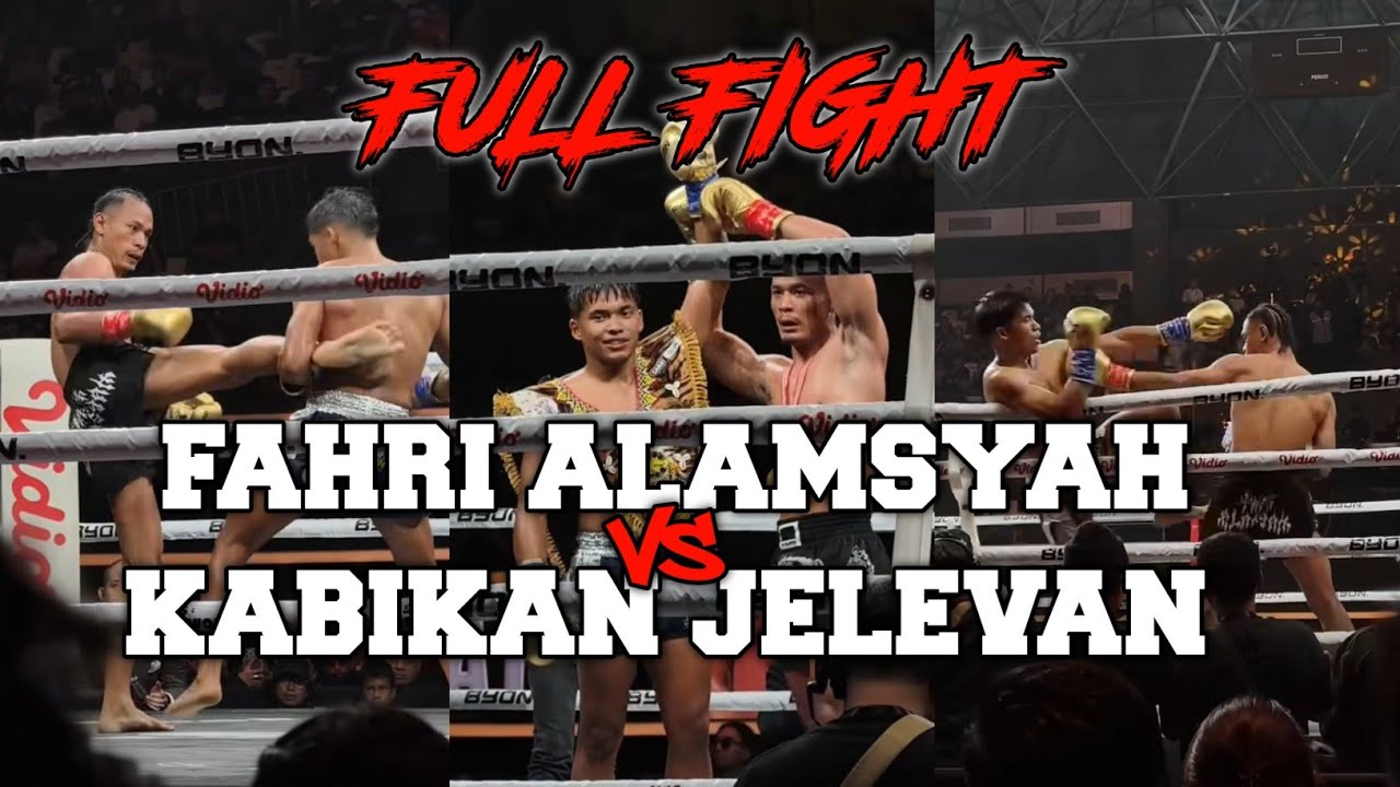 FAHRI VS KABILAN FULL FIGHT - BYON COMBAT VOL 6 INDONESIA VS MALAYSIA ...