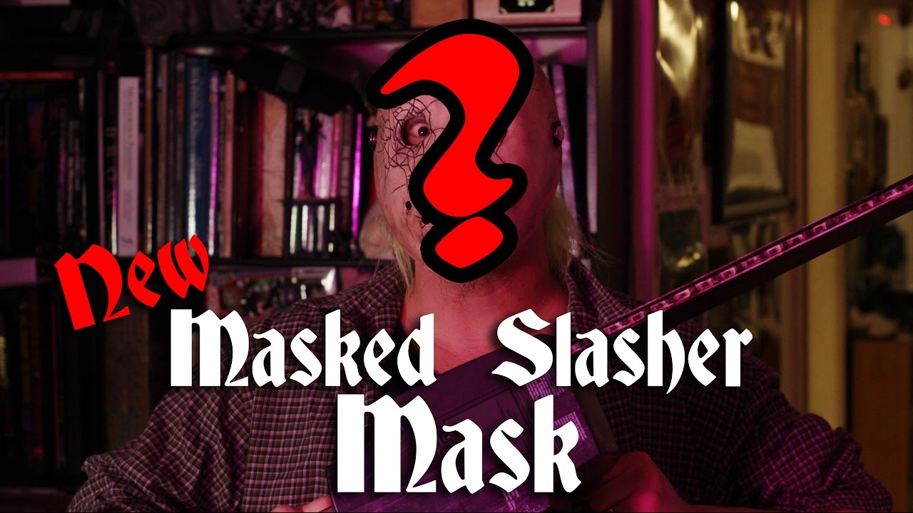 New Masked Slasher Mask! - Count Jackula - YouTube