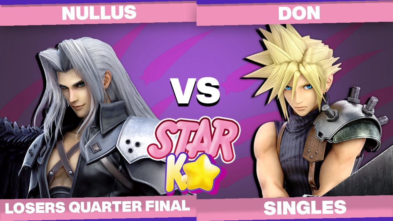 Star KO 4 - nullus (Sephiroth) Vs. don (Cloud) Smash Ultimate - SSBU - YouTube