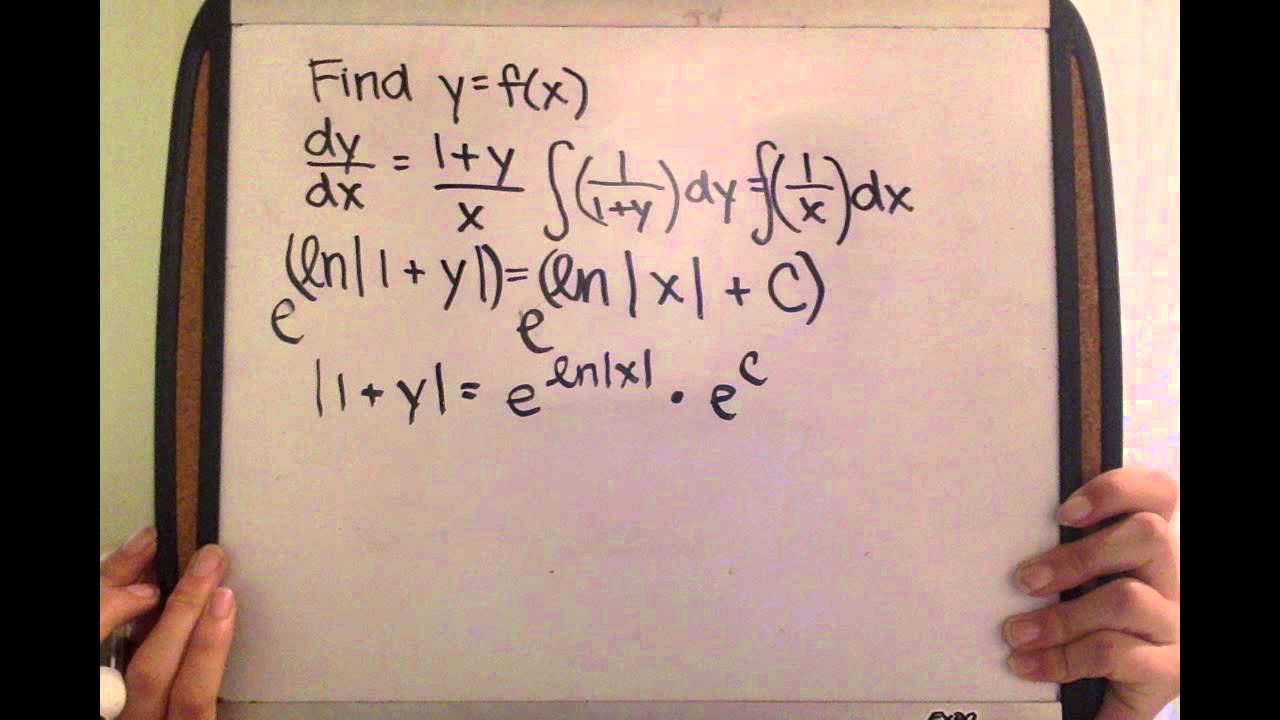 AP Calc FRQ 2006 #5 - YouTube