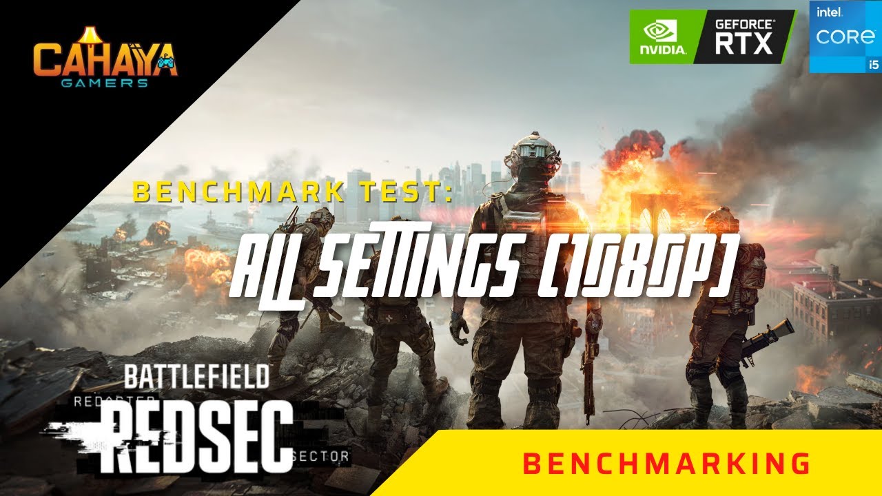 Battlefield™ 6 REDSEC | RTX 2050 | All Settings 1080p Benchmark Test ...
