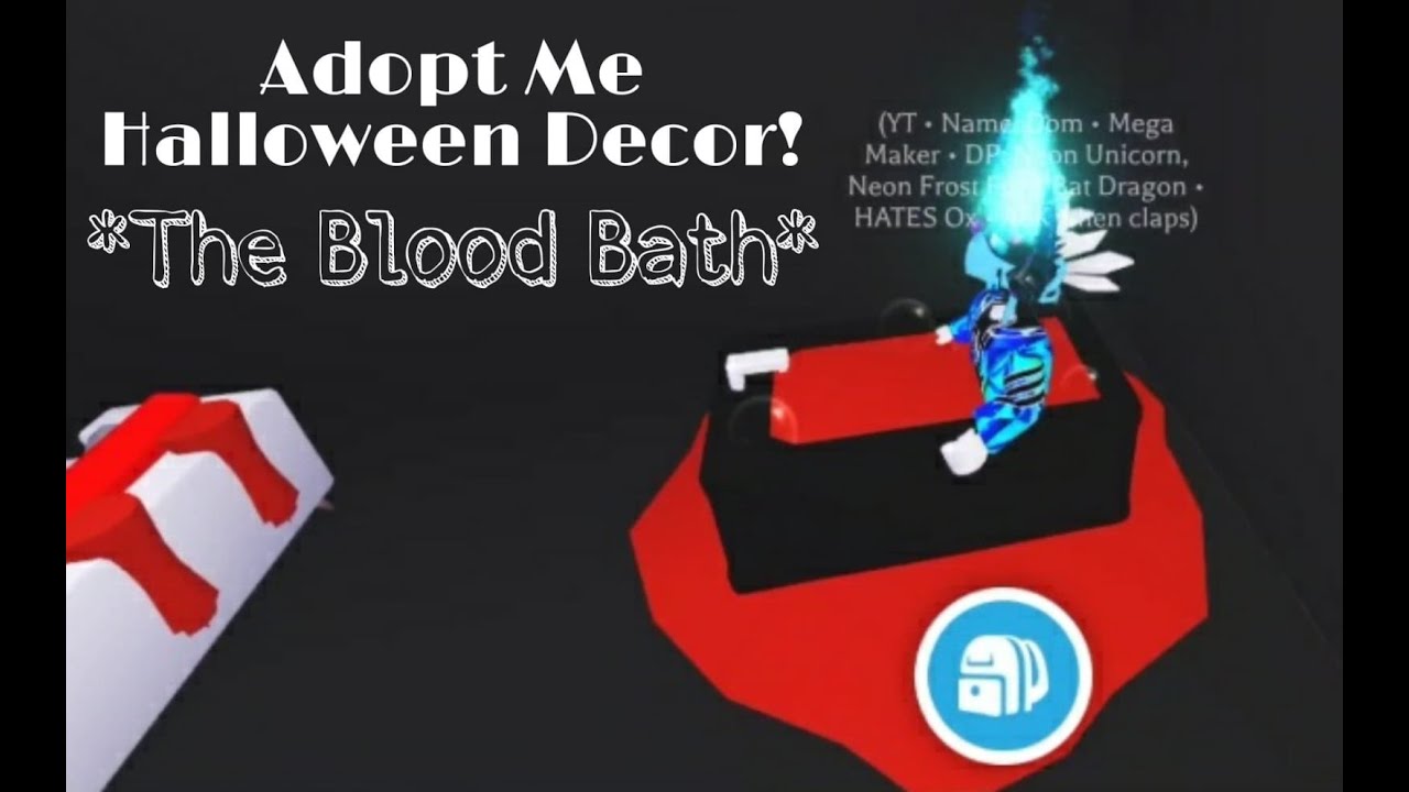 Adopt Me *BLOOD BATH* Halloween Decor Pt.3 || ROBLOX - YouTube