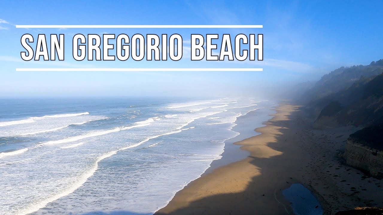 San Gregorio State Beach. Walking. Hill. 4K60fps. - YouTube