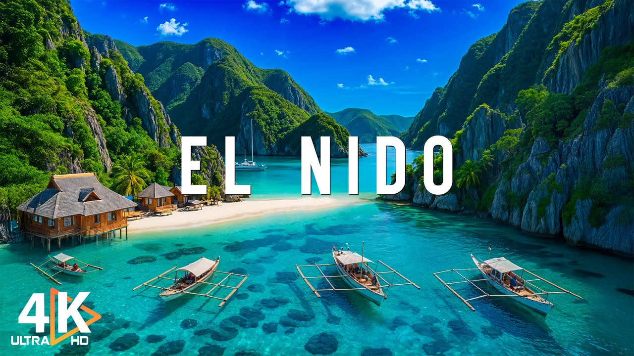 El Nido, Palawan 4K - The Jewel of the Philippines – Explore the Crystal Clear Waters of El Nido ...