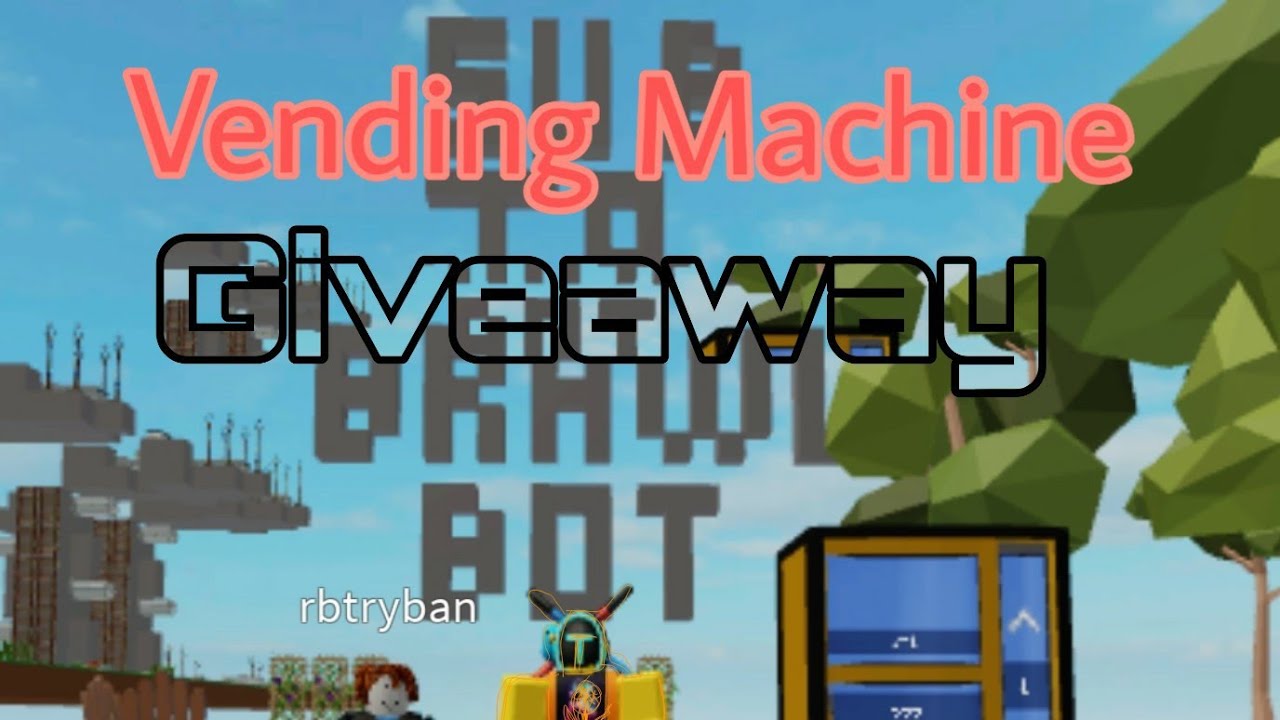 Roblox Skyblock Vending Machine Giveaways and other stuff - YouTube