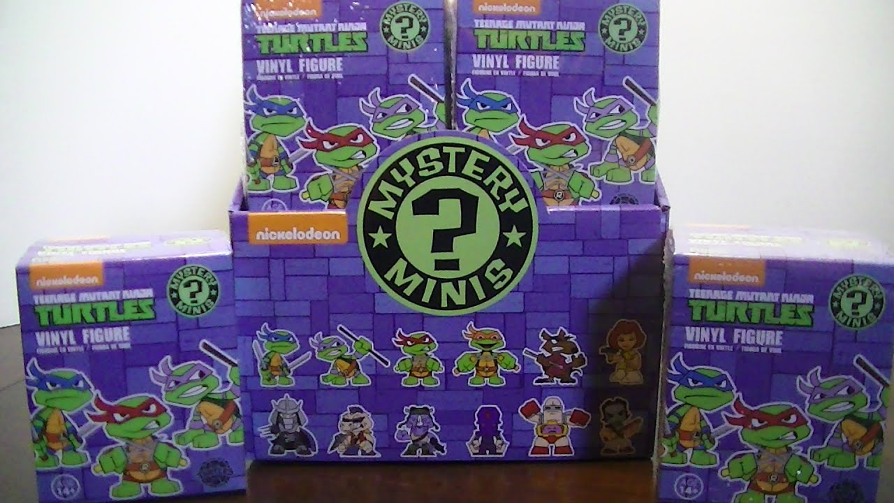 Teenage Mutant Ninja Turtles Mystery Minis Blind Bags by Funko Part 2 ...