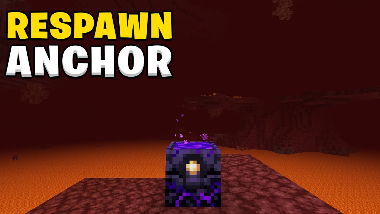 How to use a respawn anchor in Minecraft 1.21 - YouTube