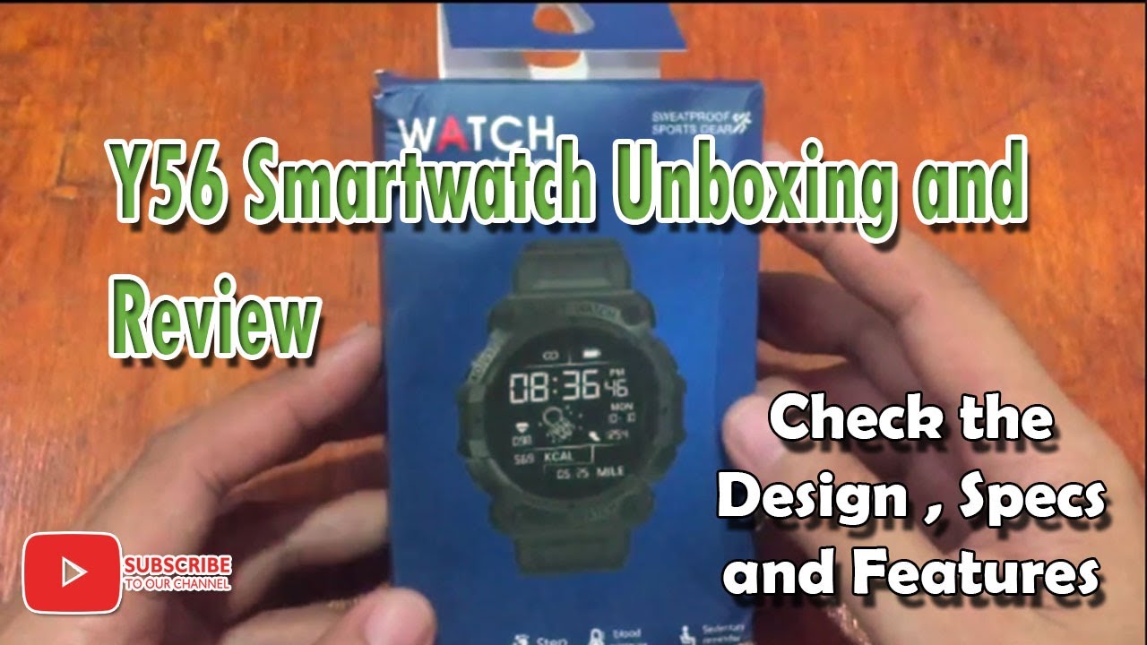 Y56 Smartwatch 2021 -Watch Storm Smartwatch Unboxing - YouTube