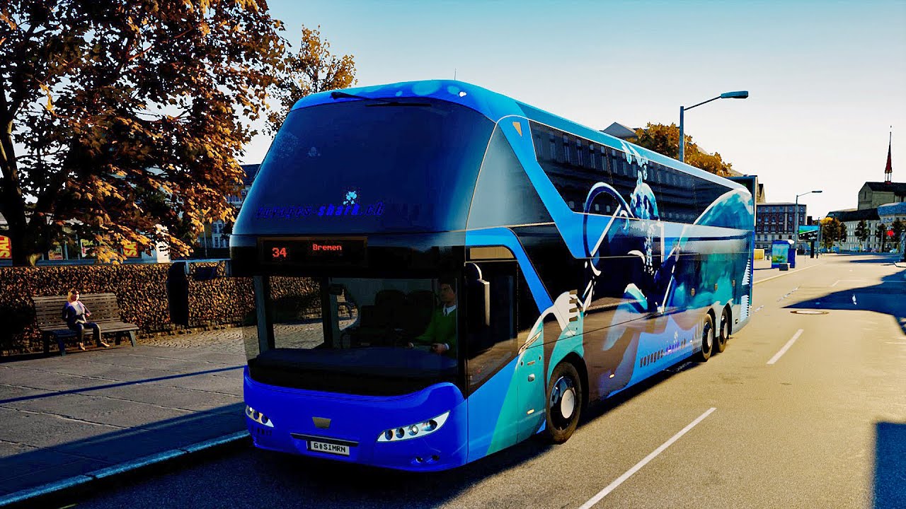 REAL LIFE Graphics ! ! ! Fernbus Simulator - Neoplan Skyliner ...