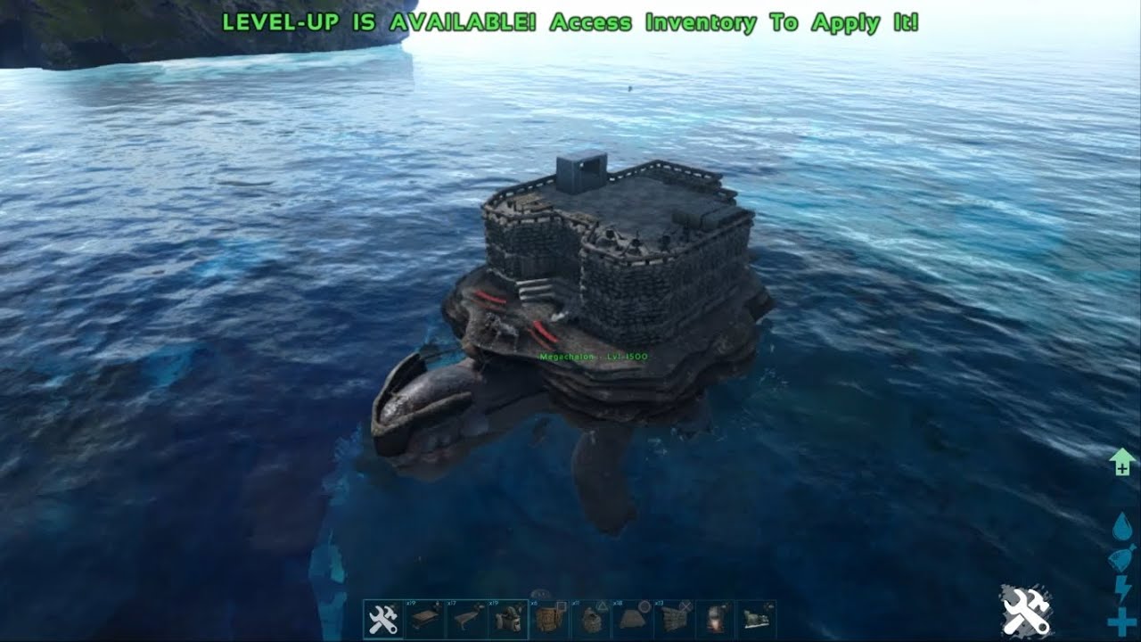 Ark Genesis Giant Turtle PVE Base - YouTube