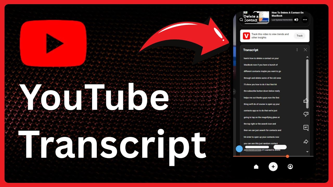 How To Copy a YouTube Video Transcript - YouTube