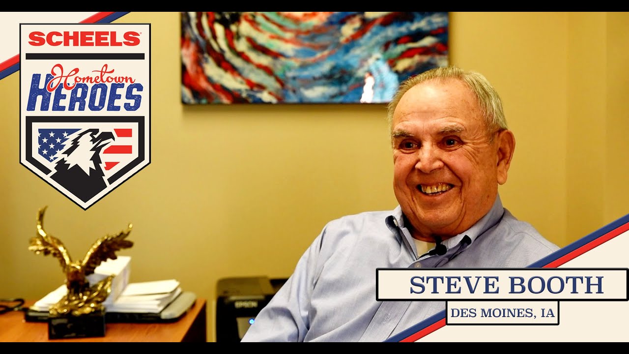 SCHEELS HOMETOWN HERO STEVE BOOTH - YouTube