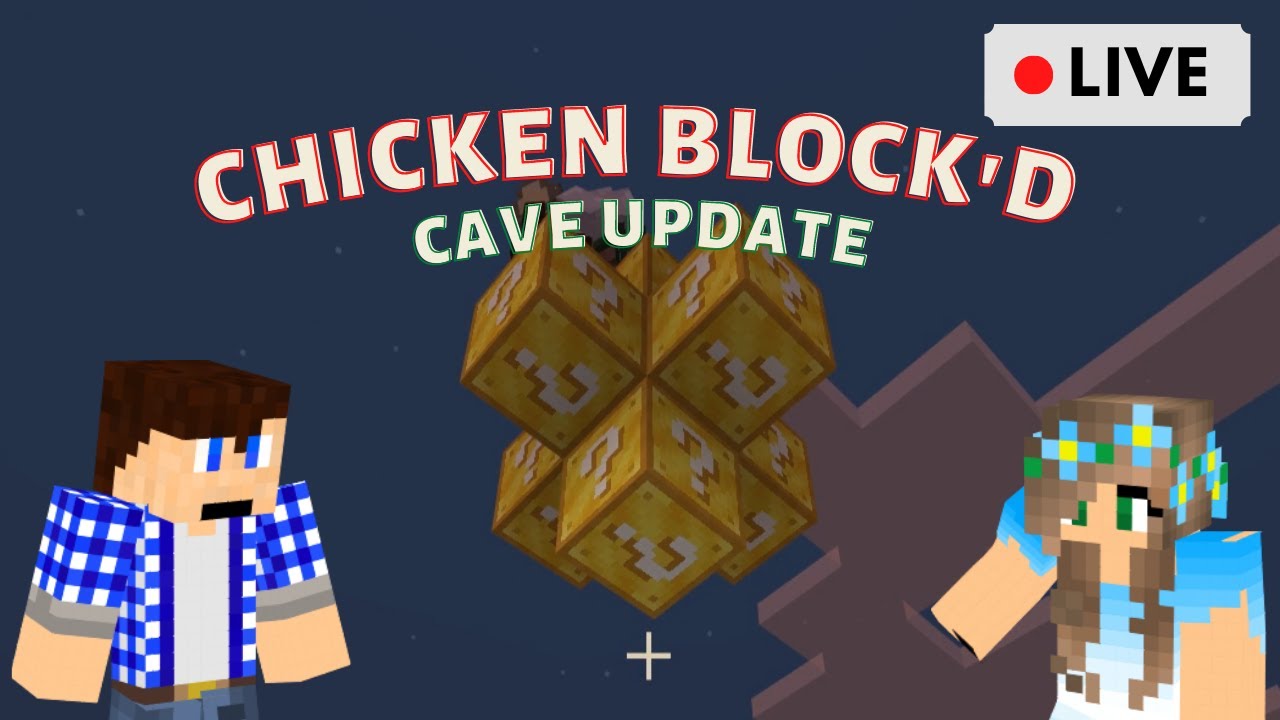 Chicken Block'D First Look - Bedrock Map (#2) - YouTube