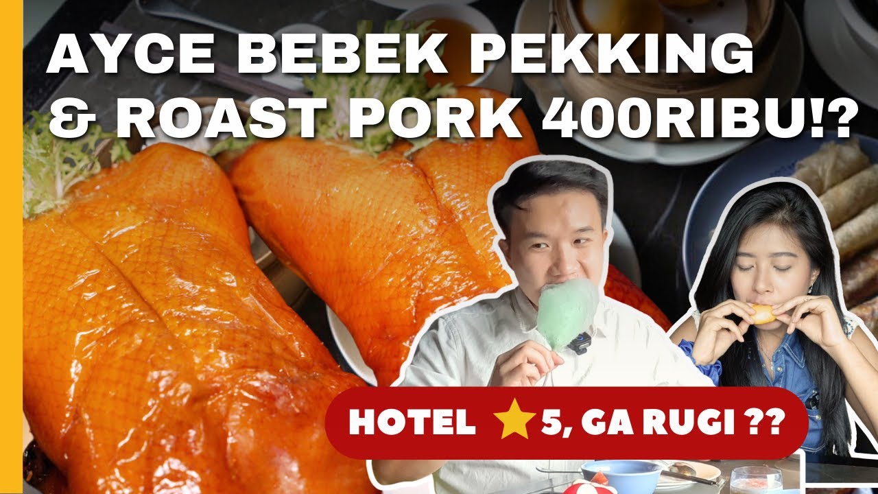 Rekomendasi AYCE hotel bintang 5 dibawah 500ribu! Minggu menggila makan ...
