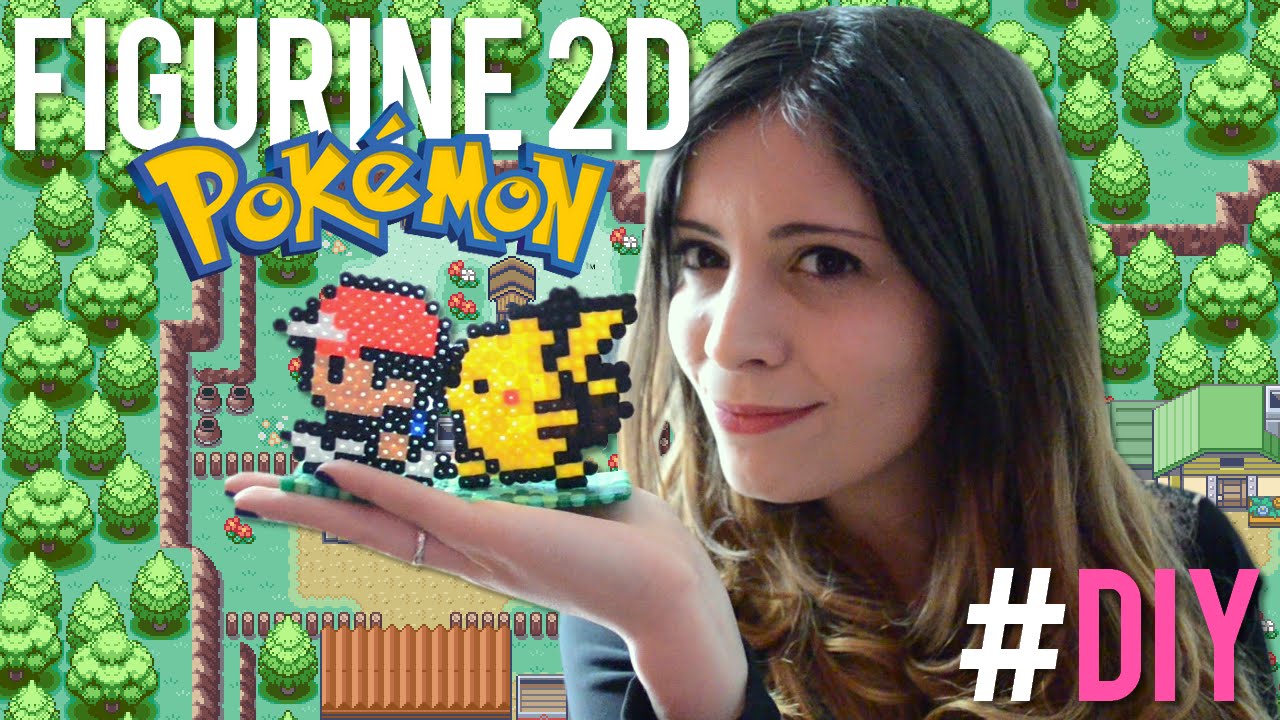 Figurine 2D Pokemon || Do it yourselft - YouTube