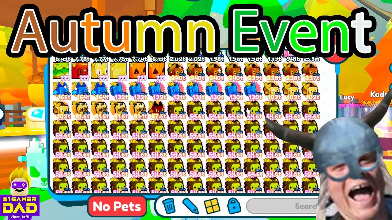 OP Autumn Update in Pet Simulator X with extreme pets and 2 new Huge ...