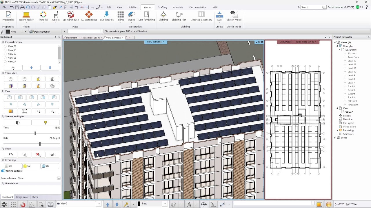 Using Object templates in complex architectural plans - YouTube