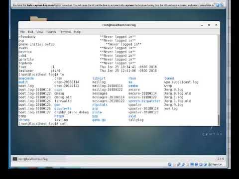 UNIX Log Files - YouTube