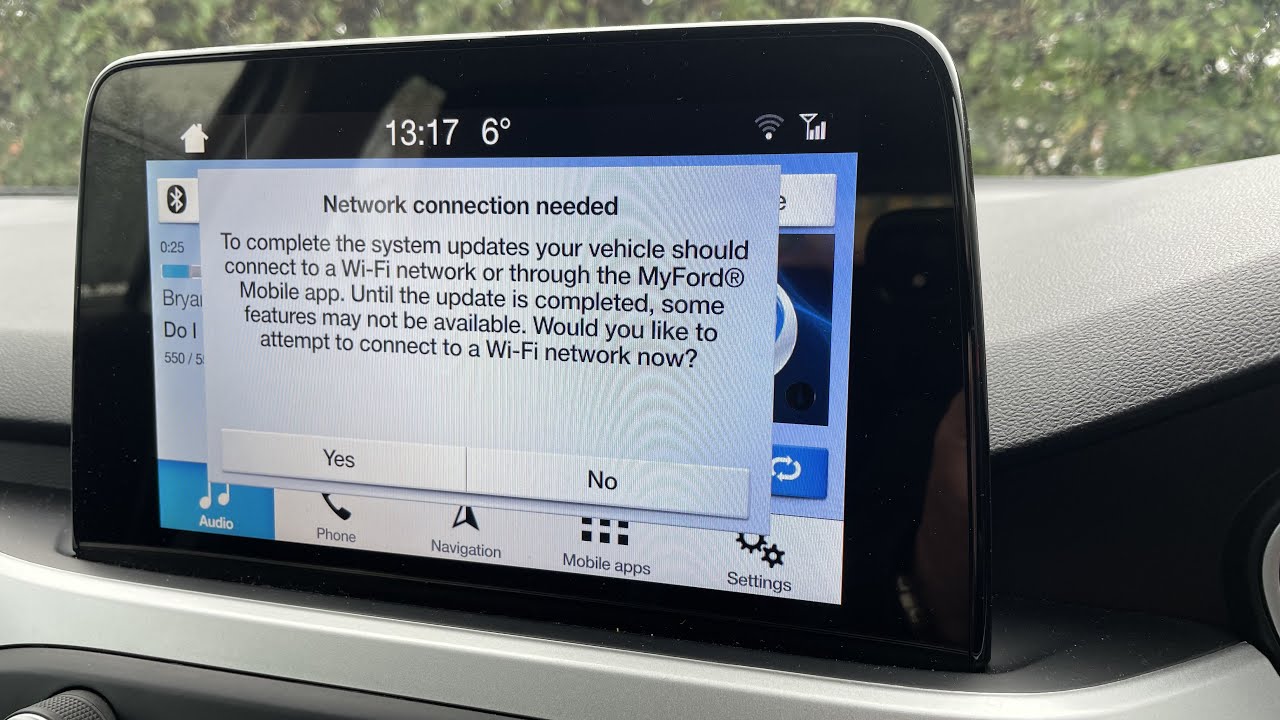 Network Connection Needed Ford Vehicles - How To Remove - YouTube