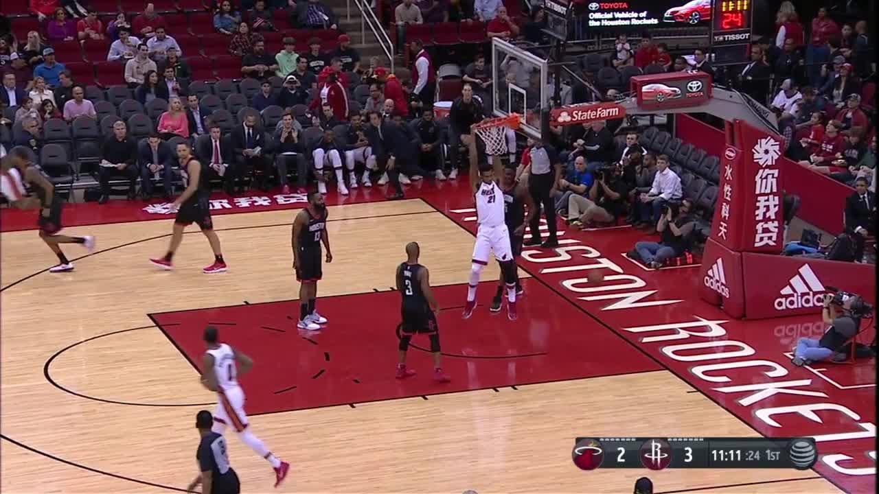 1st Quarter, One Box Video: Houston Rockets vs. Miami Heat - YouTube