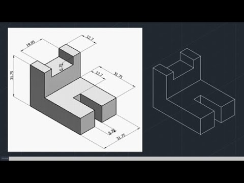 ISOMÉTRICO No. 1 EN AUTOCAD 2021 - YouTube