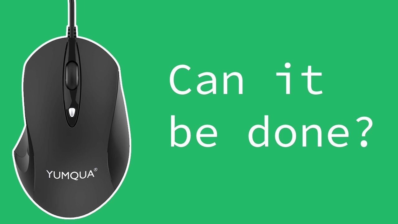 Using a $6 Chinese "GAMING" mouse! (Review) - YouTube