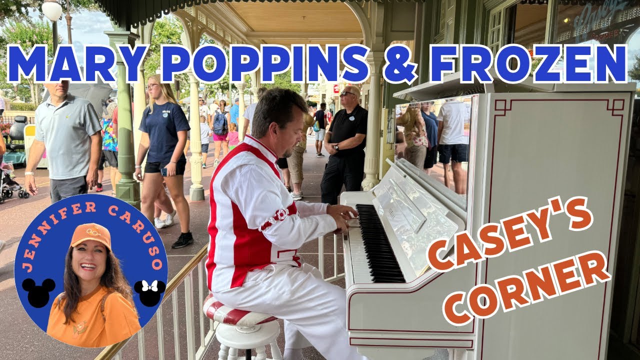 Casey’s Corner Magic Kingdom Pianist Jeremie Michael - YouTube