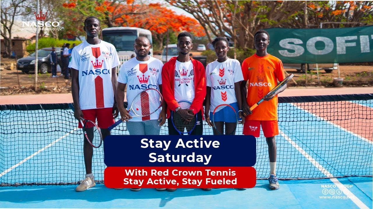 Stay Active Saturday with NASCO REd Crown Tennis - YouTube