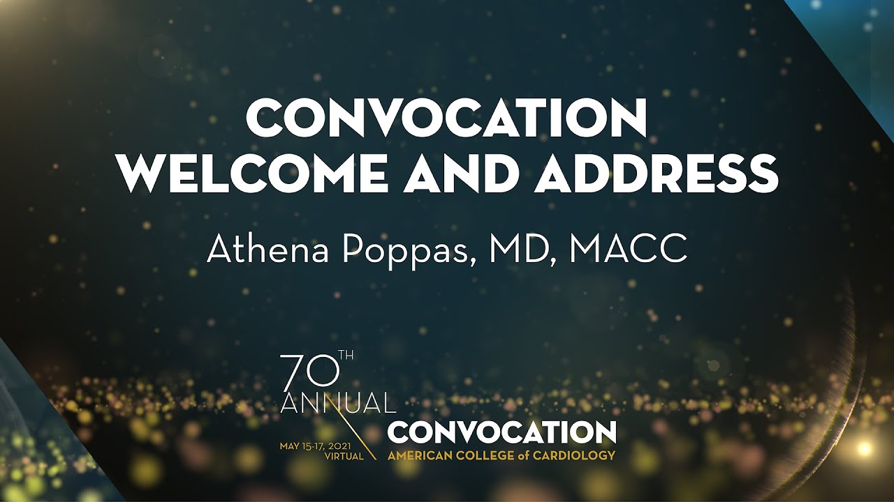 ACC.21 Convocation | Welcome Address and Opening Remarks - YouTube