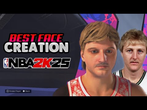 *BEST* LARRY BIRD NBA 2K25 FACE CREATION! HOW TO MAKE LARRY LEGEND on NBA 2K25! - YouTube