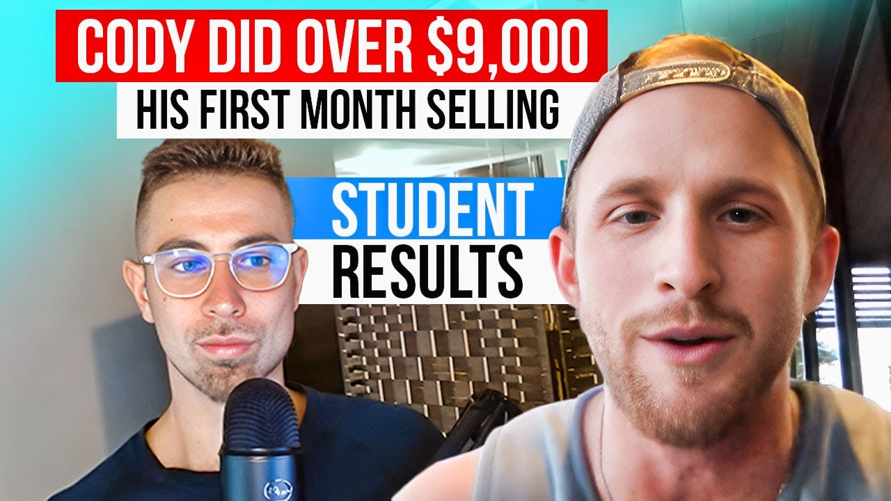 How Cody Sold Over $9,000 His First Month on Amazon (Amazon Accelerator ...