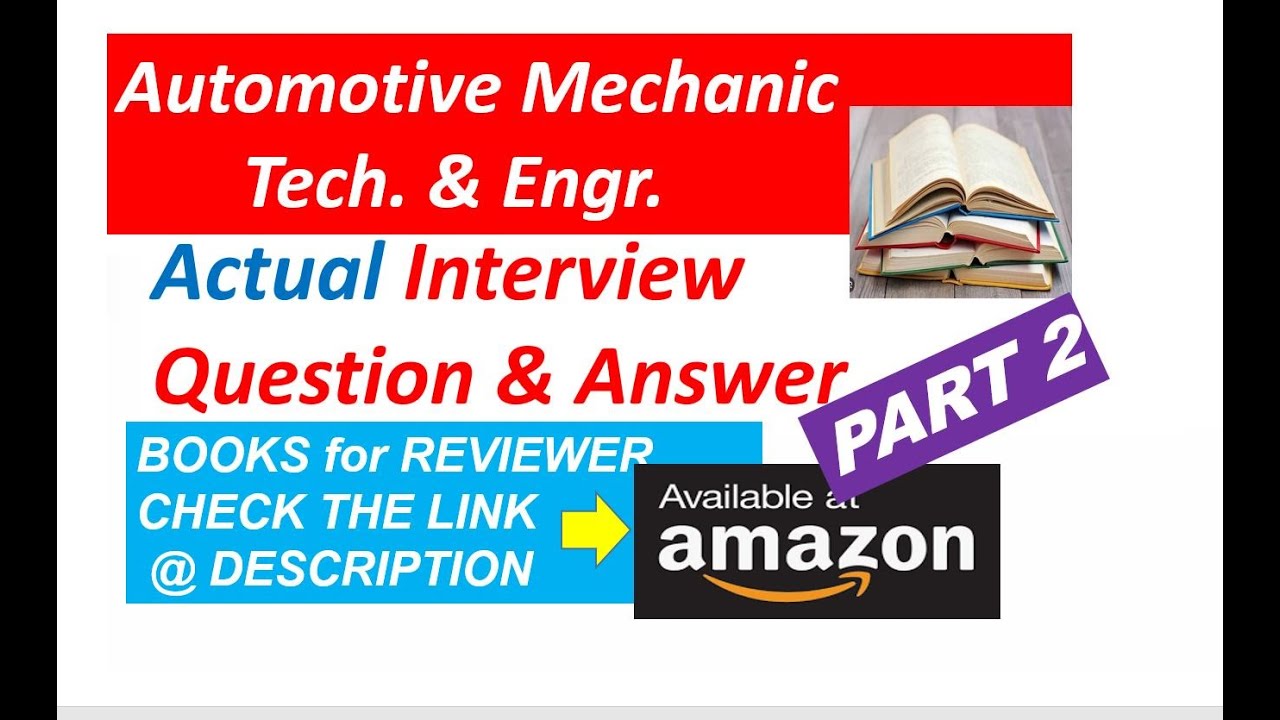Automotive Mechanic Interview Questions and Answers part 2 - YouTube