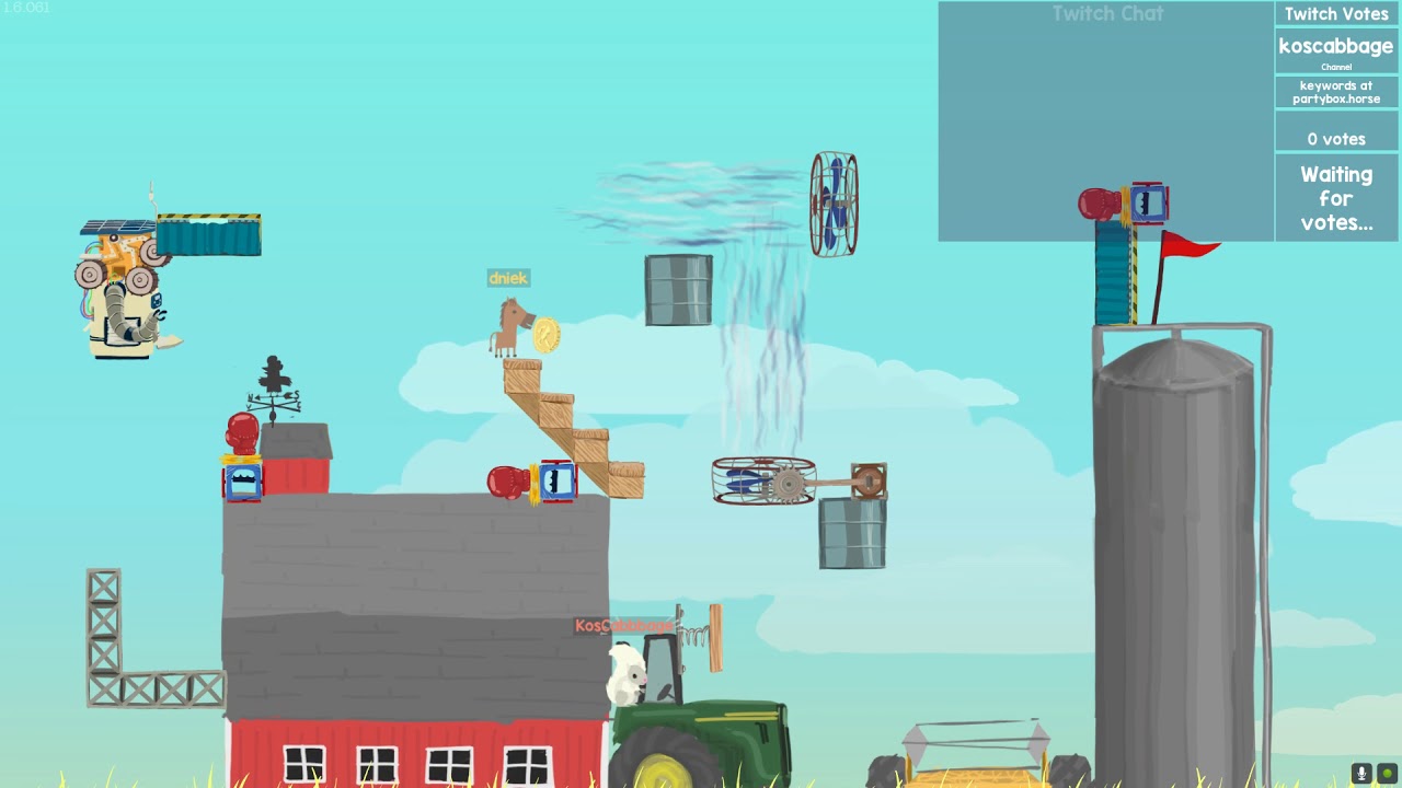 Ultimate Chicken Horse with my friend mut my discord is popo so I ...