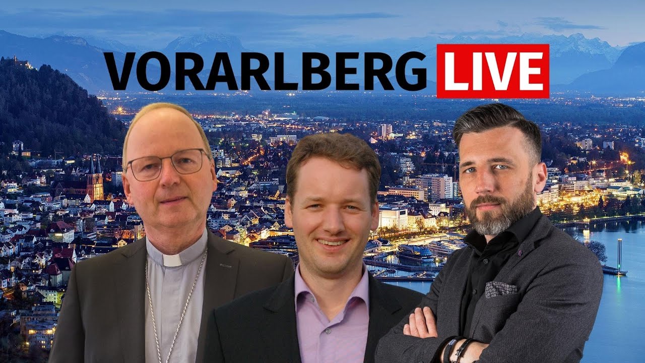 Vorarlberg LIVE mit Bischof Benno Elbs und Dr. David Stadelmann - YouTube