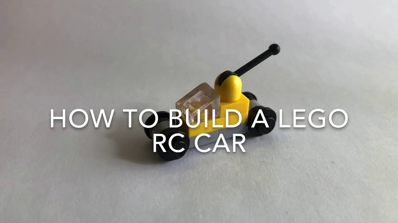 How To Build A Small Simple Lego RC Car (10 Piece Build) - YouTube