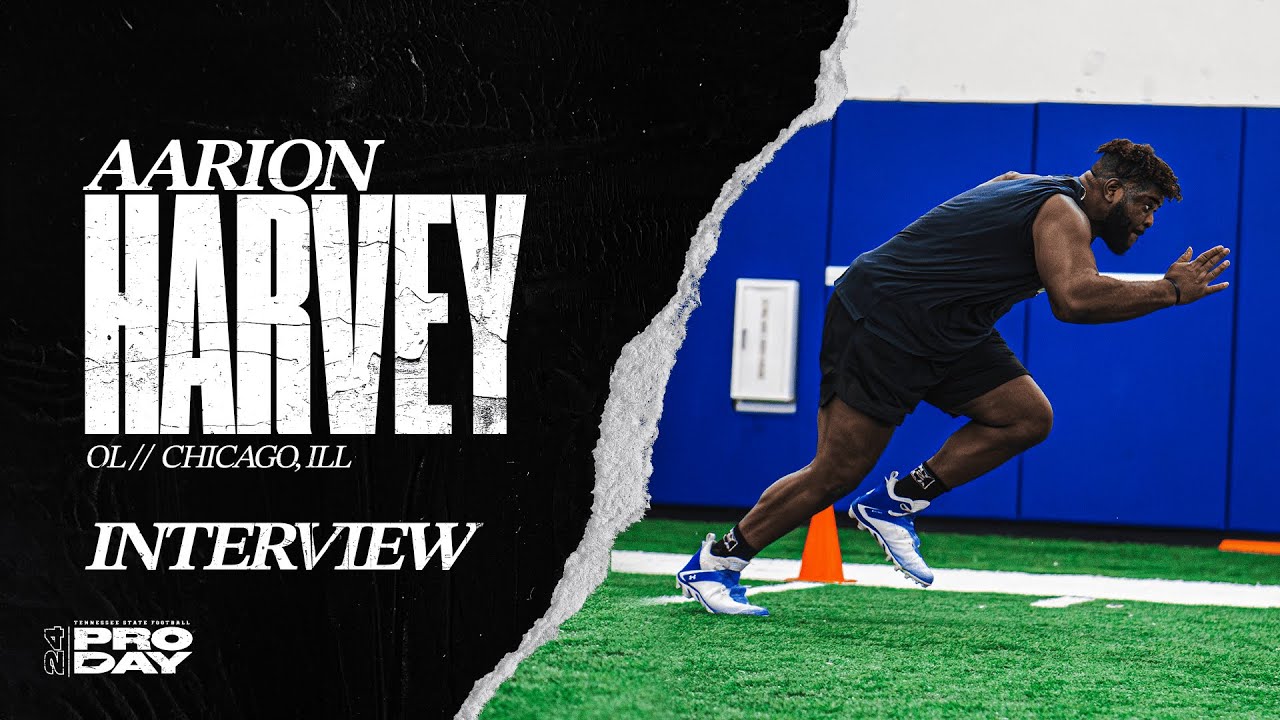Aarion Harvey - TENNESSEE STATE UNIVERSITY PRO DAY 2024 | Interview ...