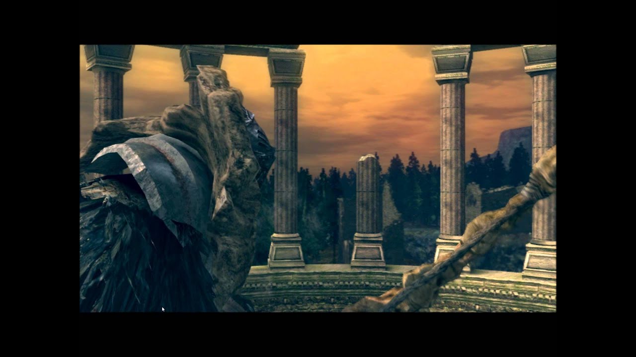 Dark Souls - Hawkeye Gough shoots down Kalameet + extra dialogue - YouTube