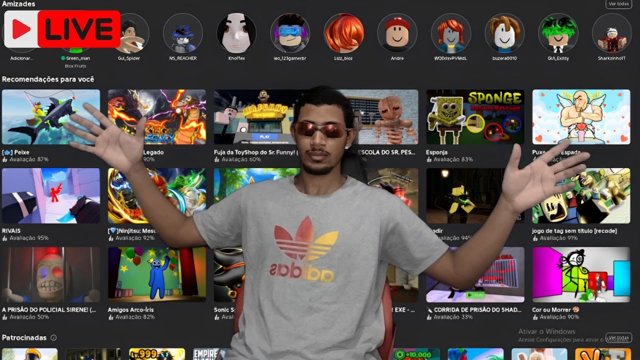 🔴LIVE ON🔴 REIS ON, ROBLOX - YouTube