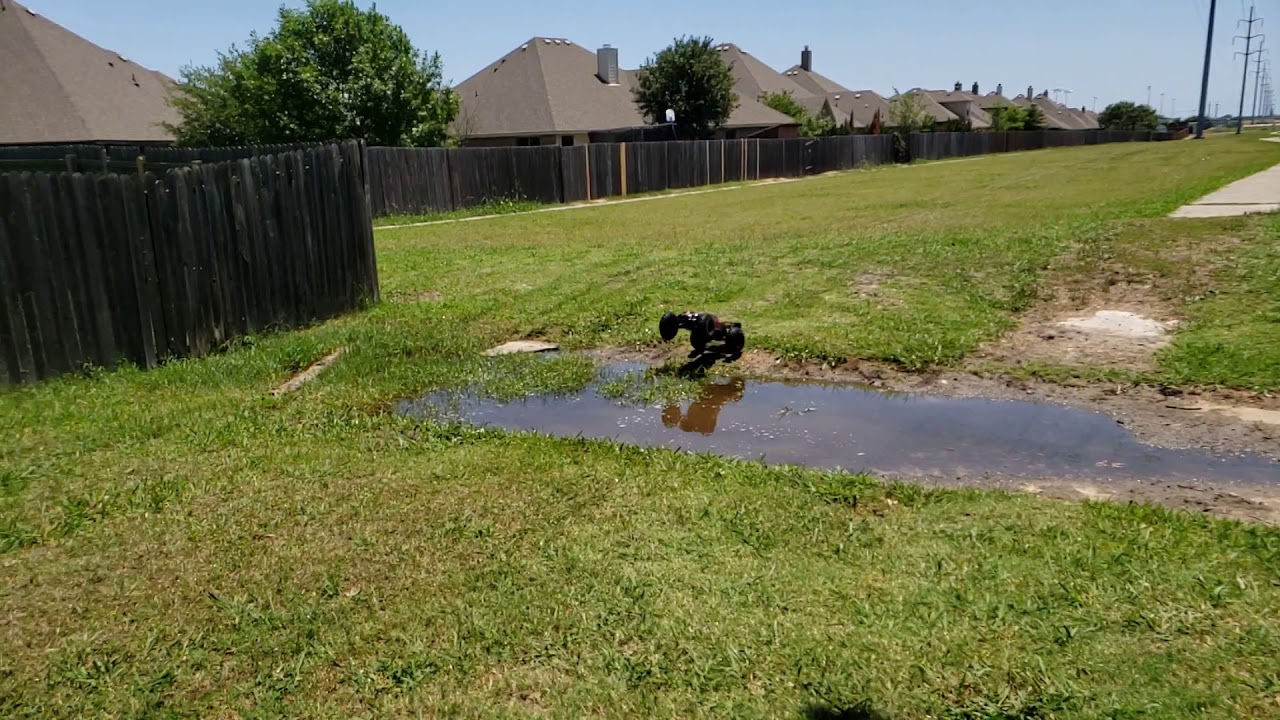 MY REDCAT SHREDDER BEFORE I GOT MY XMAXX. - YouTube