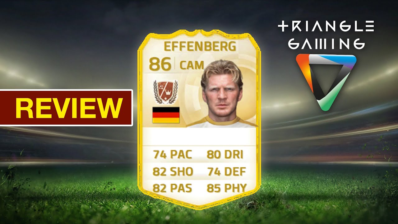 FIFA 15 EFFENBERG 86 Player Review & In Game Stats Ultimate Team German ...