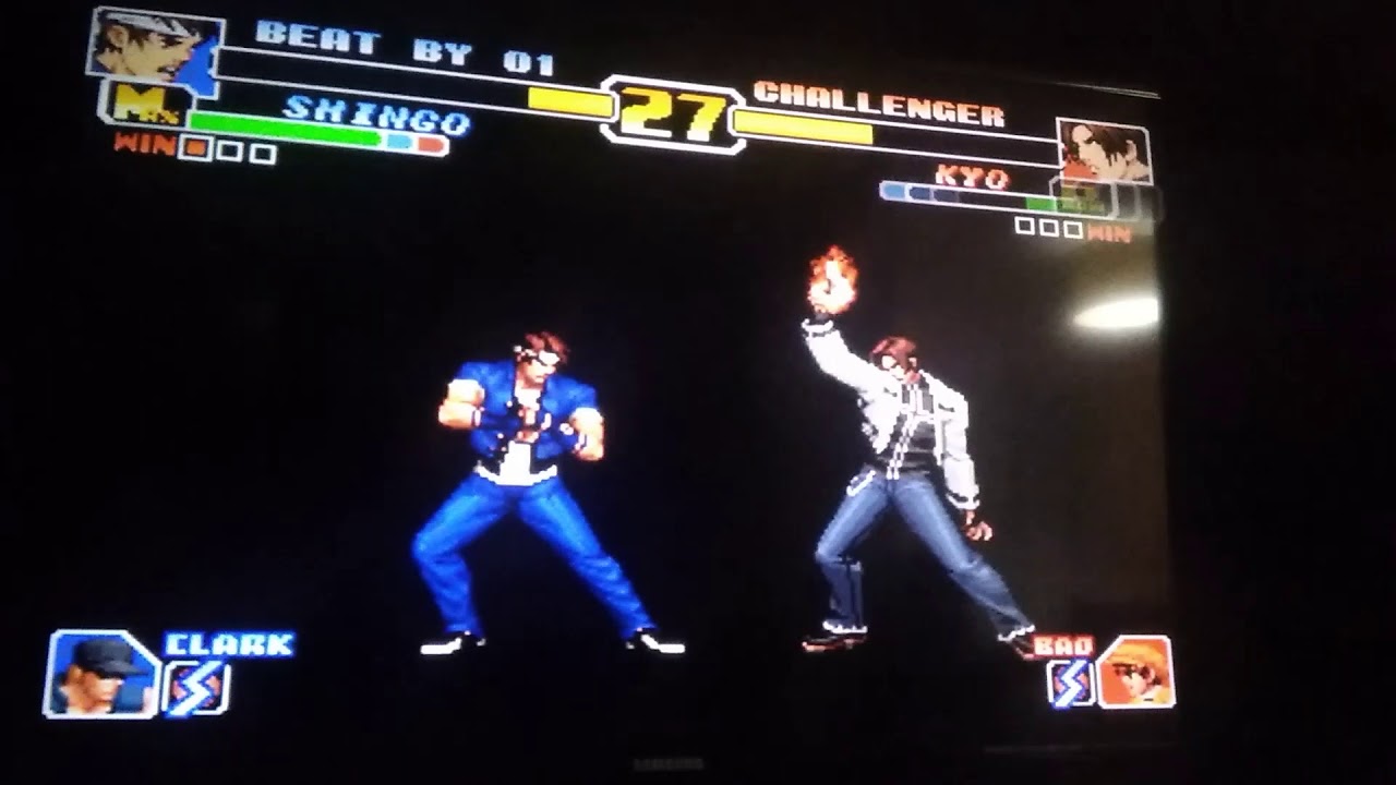 the king of fighters 99 Shingo vs kyo - YouTube