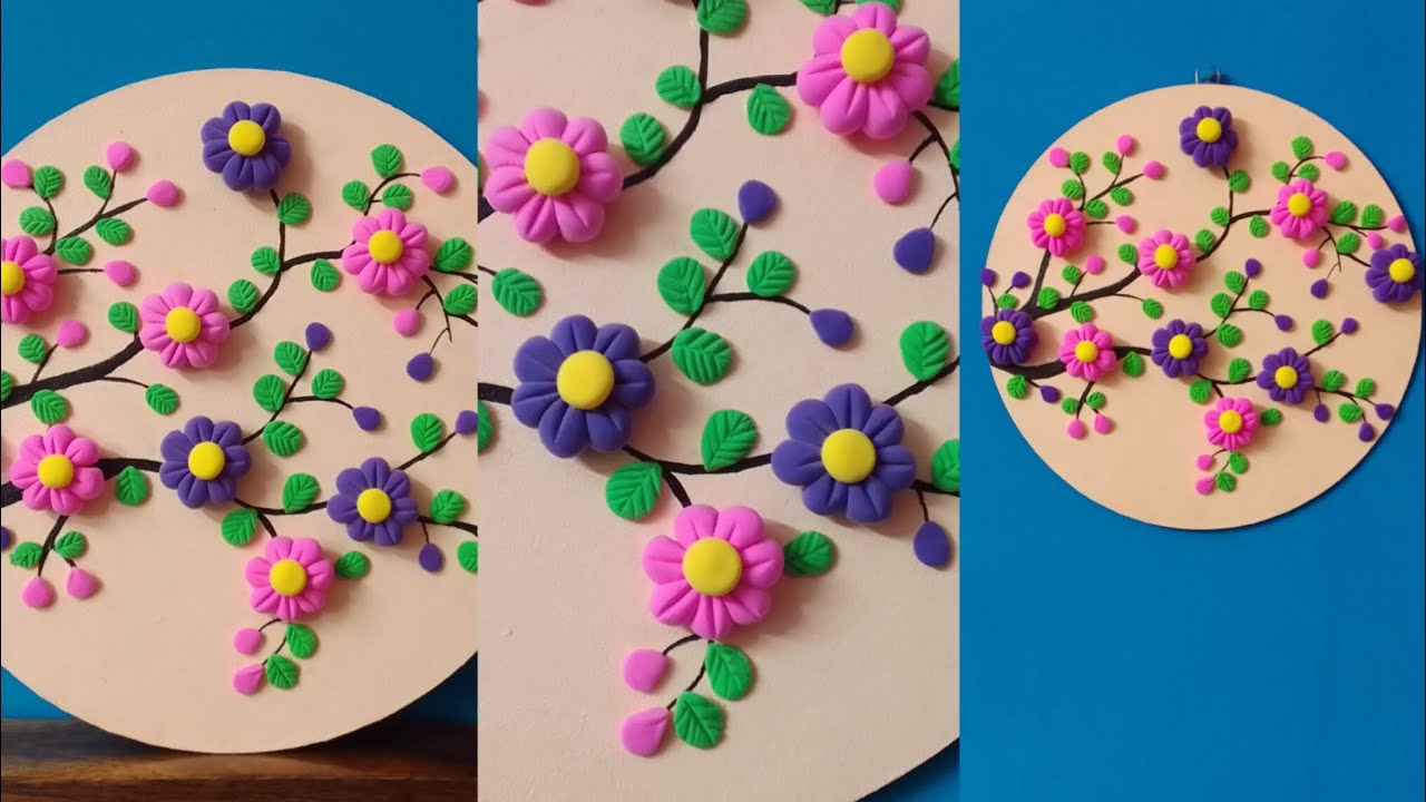 How to make Wall Hanging with Cake Board | Cake Board Reuse Idea | Cake ...