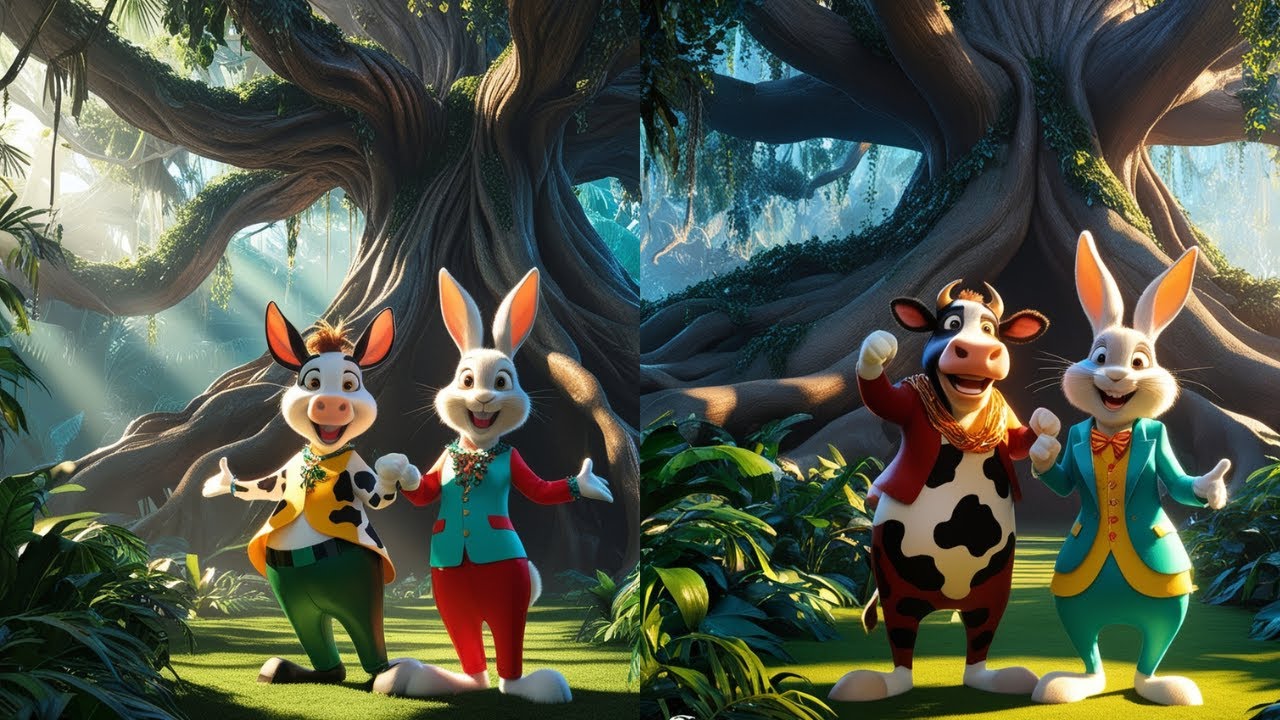 Cow and Rabbit - YouTube