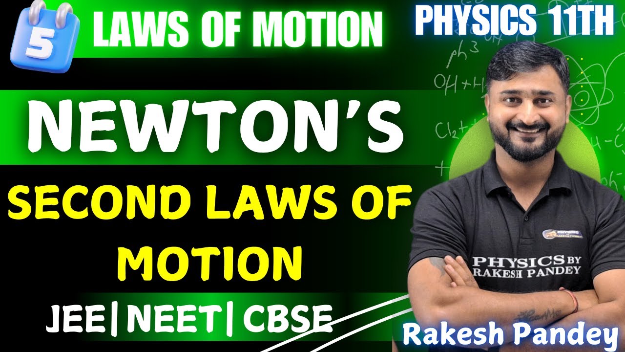 What Is Newton's Second Law Of Motion Class 11 | Laws Of Motion | Day ...