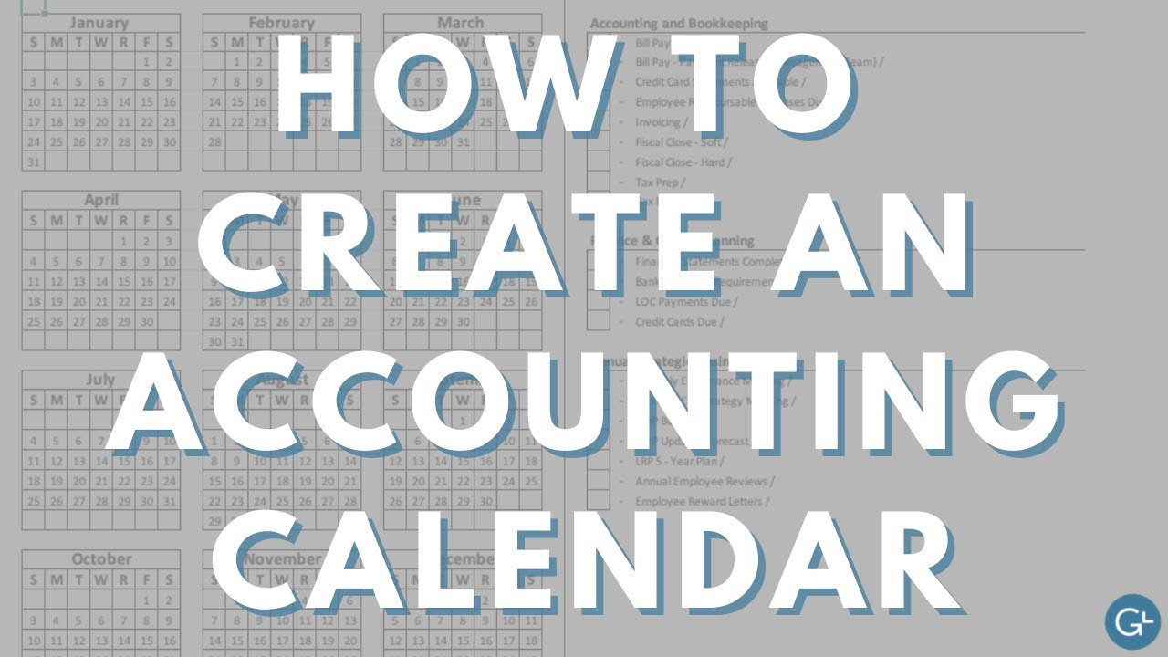 What is an Accounting Calendar? - YouTube
