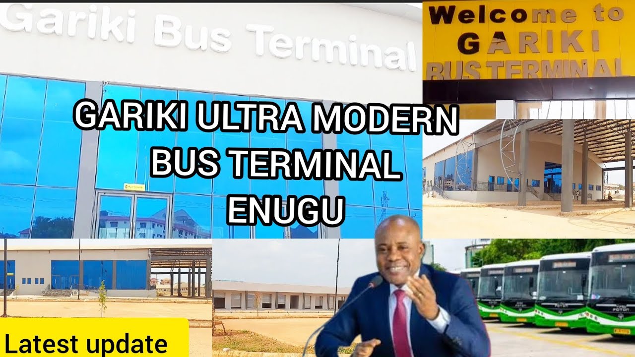 ENUGU STATE GARIKI BUS TERMINAL COMPLETED?😲😲#enugu#enugustate#petermbah ...