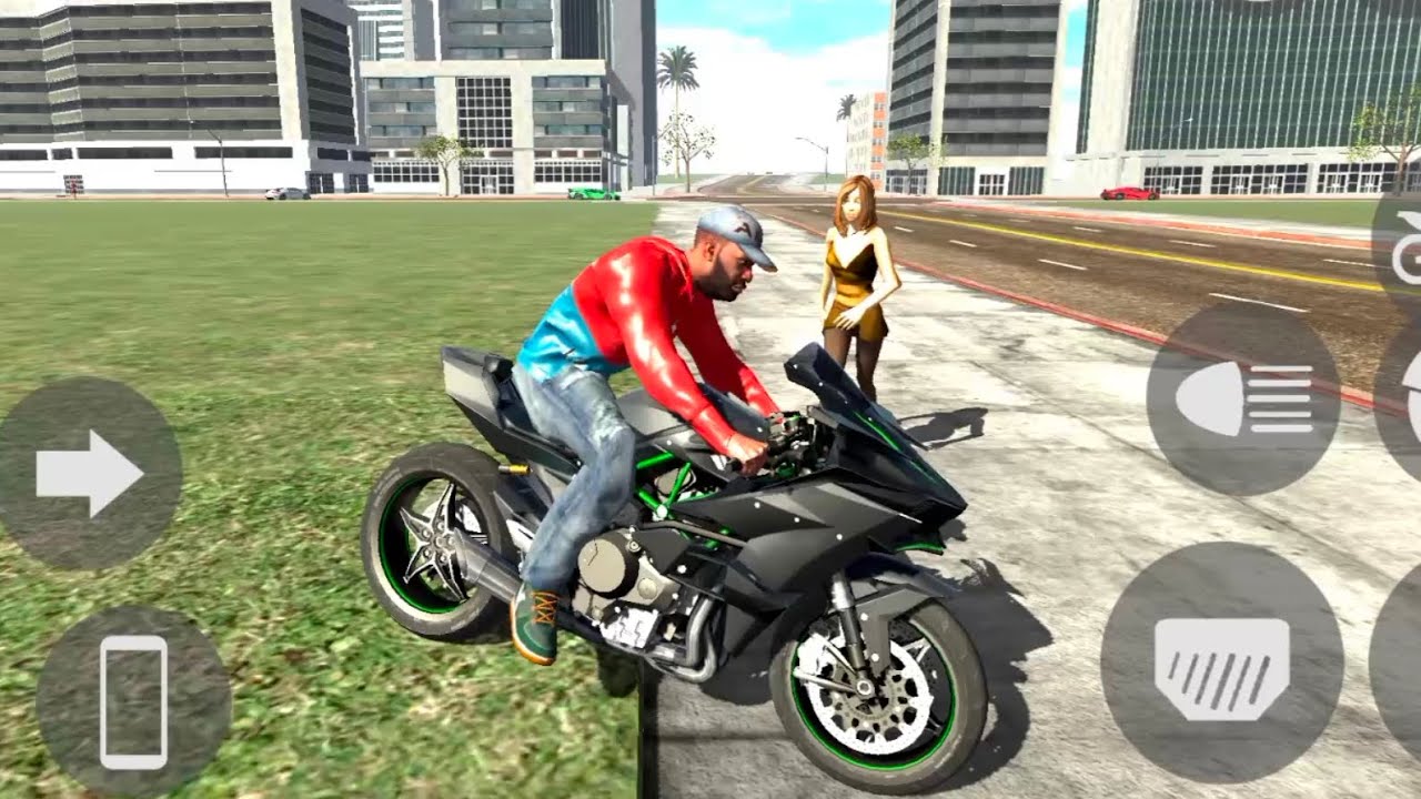 Adventures on a Kawasaki Ninja Bike : 3D Ride with Indian Bike driving ...