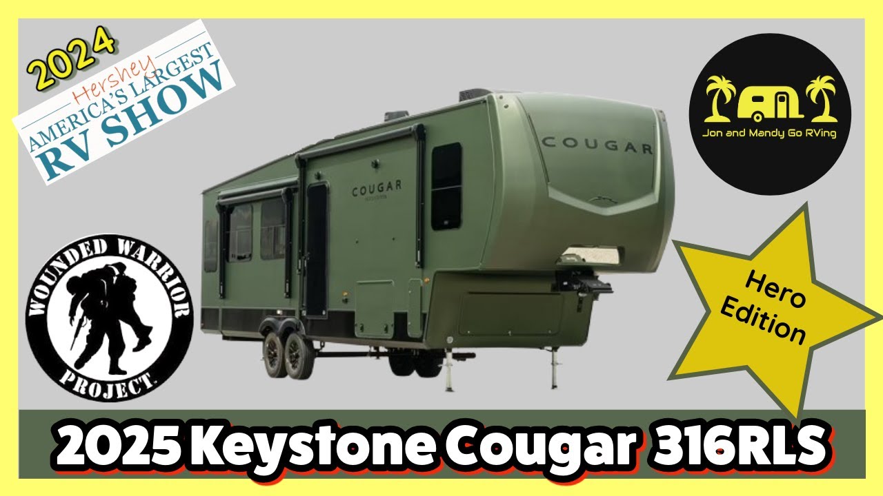 2025 Keystone Cougar 316RLS Hero Edition Tour - YouTube