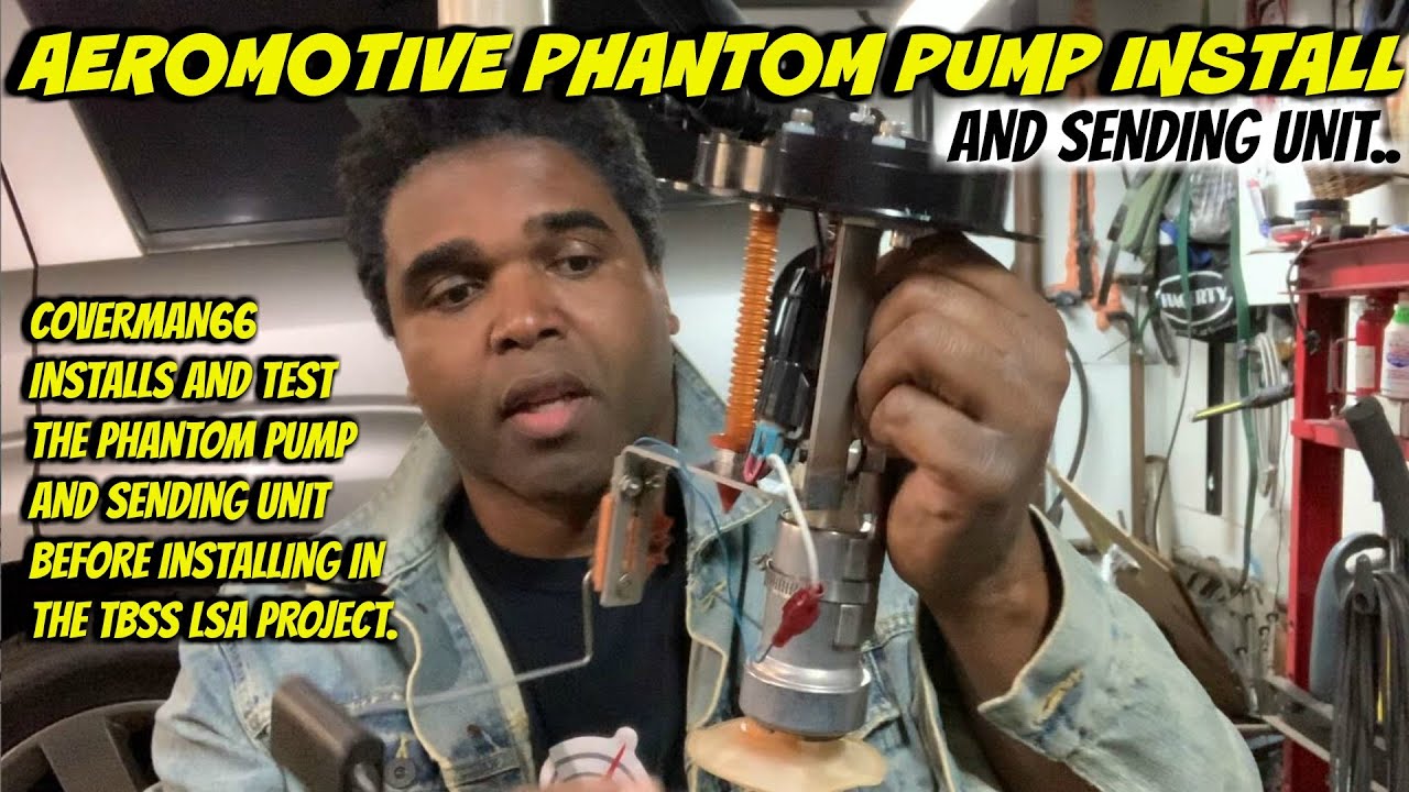 HOW TO INSTALL AN AEROMOTIVE PHANTOM PUMP AND SENDING UNIT TEST - YouTube
