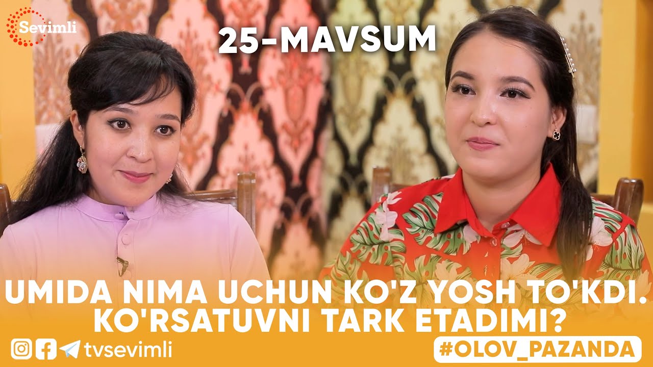OLOV PAZANDA -UMIDA NIMA UCHUN KO'Z YOSH TO'KDI. KO'RSATUVNI TARK ...